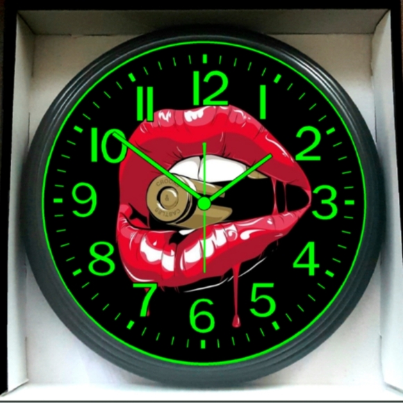 Wall Decor | Bight The Bullet Music Studio Salon Game Room Glow In The ...